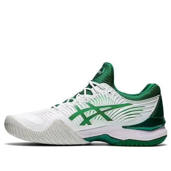 Asics Court Ff Novak Tennis Shoes - White/green