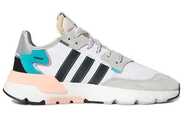 Adidas Nite Jogger High-top Sneakers - White