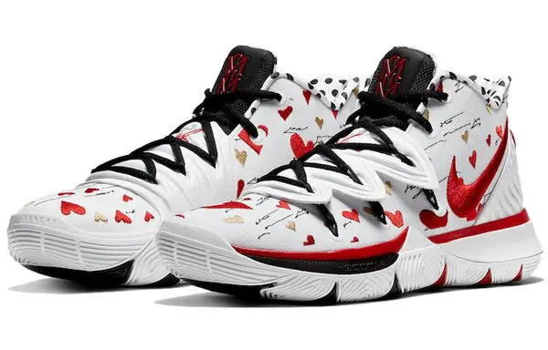 Nike Sneakerroom X Kyrie 5 "i Love You Mom" Athletic Sneakers - White