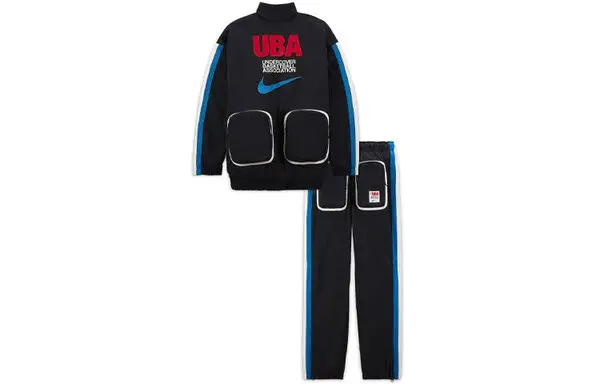 Nike X Undercover Track Suit - Black/multi-color/blue