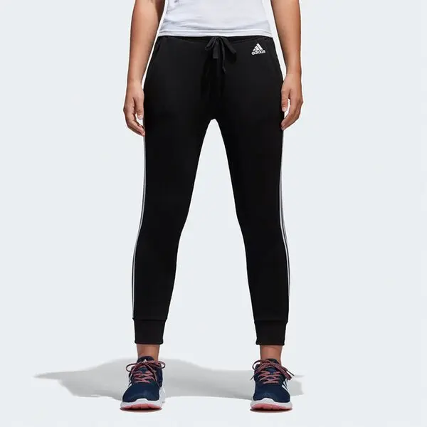 Adidas 3-stripes Tapered Joggers - Black/white