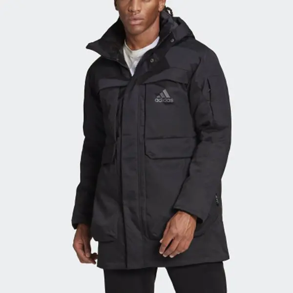 Adidas Outdoor Sport Hooded Down Jacket