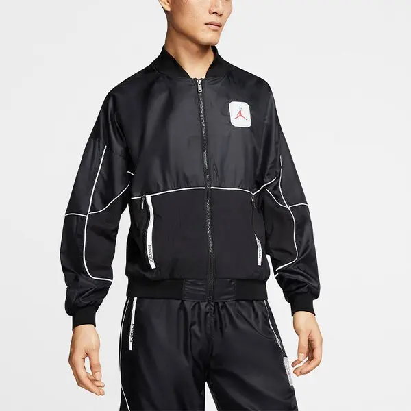 JORDAN 3m Zipper Reflective Sports Jacket