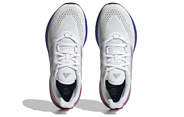 Adidas Pureboost 22 Athletic Sneakers - White/grey/blue