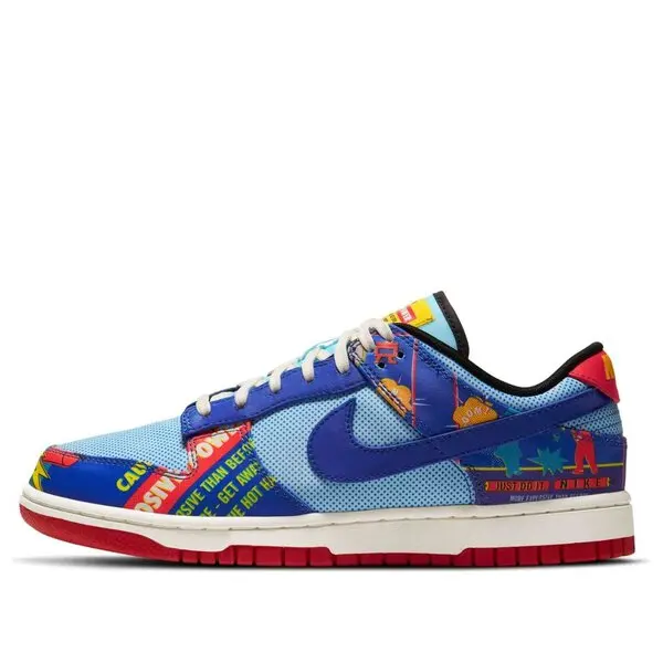 Nike Dunk Low "chinese New Year Firecracker - Blue/red