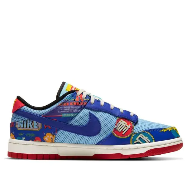 Nike Dunk Low "chinese New Year Firecracker - Blue/red