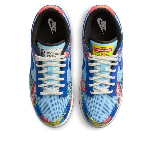 Nike Dunk Low "chinese New Year Firecracker - Blue/red