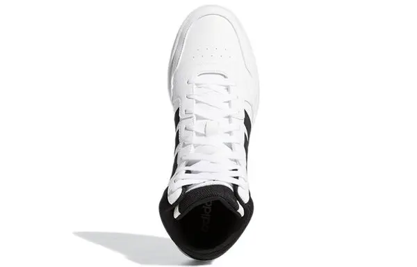 Adidas Hoops 3.0 Mid Classic Vintage Sneakers - White/black