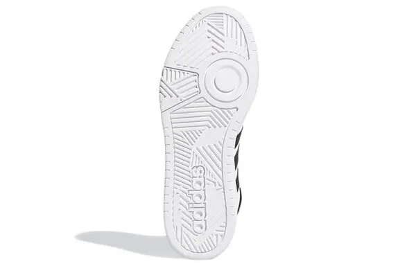 Adidas Hoops 3.0 Mid Classic Vintage Sneakers - White/black