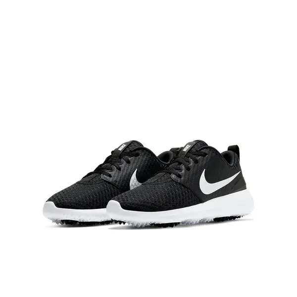 Nike Roshe Golf 'metallic White' Low Top Sneakers - Black