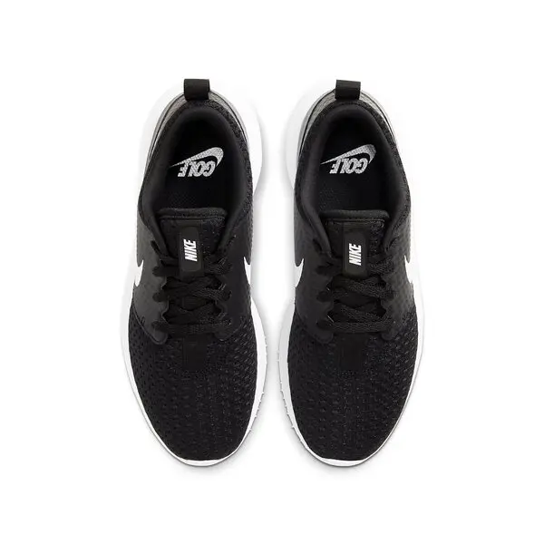 Nike Roshe Golf 'metallic White' Low Top Sneakers - Black