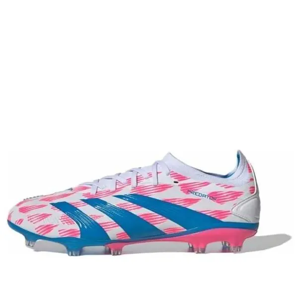 Adidas Predator Pro Fg 'players Pack' Football Boots - Cloud White/solar Blue/solar Pink