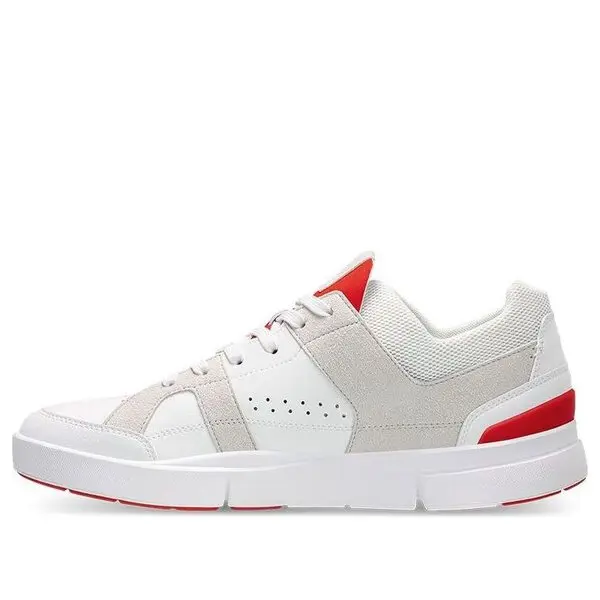 On The Roger Clubhouse X Federer Sneakers - White/red
