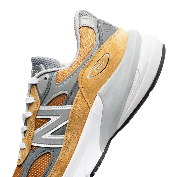 NEW BALANCE 990v6 Made In Usa "wheat Silver - Wheat/silver