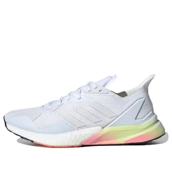 Adidas X9000 L3 Athletic Sneakers - White/pink/yellow