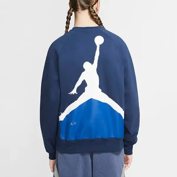 JORDAN X Fragment Design Crewneck Sweatshirt - Blue