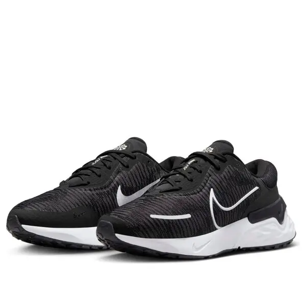 Nike Renew Run 4 Sneakers - Black/white
