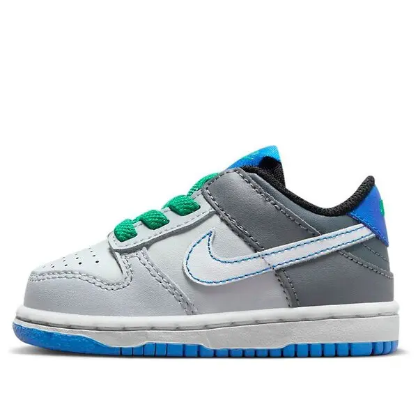 Nike Dunk Low Sneakers - White/blue