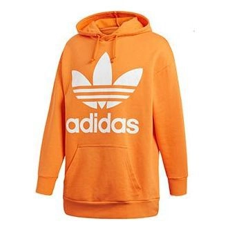 Adidas Originals Trefoil Oversize Hoodie - Orange