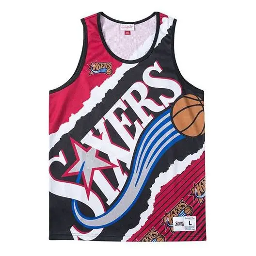 Mitchell & Ness Philadelphia 76ers Basketball Vest - Default Colorway