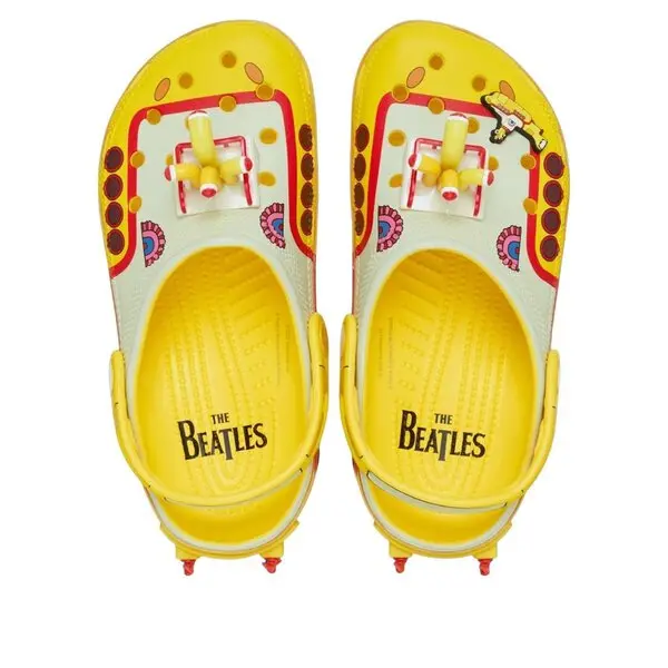 CROCS X The Beatles Clog - Yellow/red