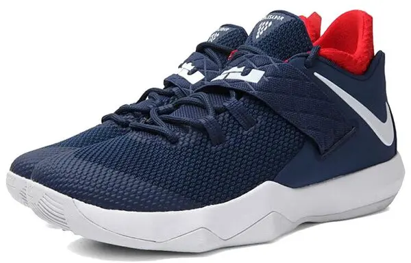 Nike Ambassador Basketball Sneakers - Blue/white/red
