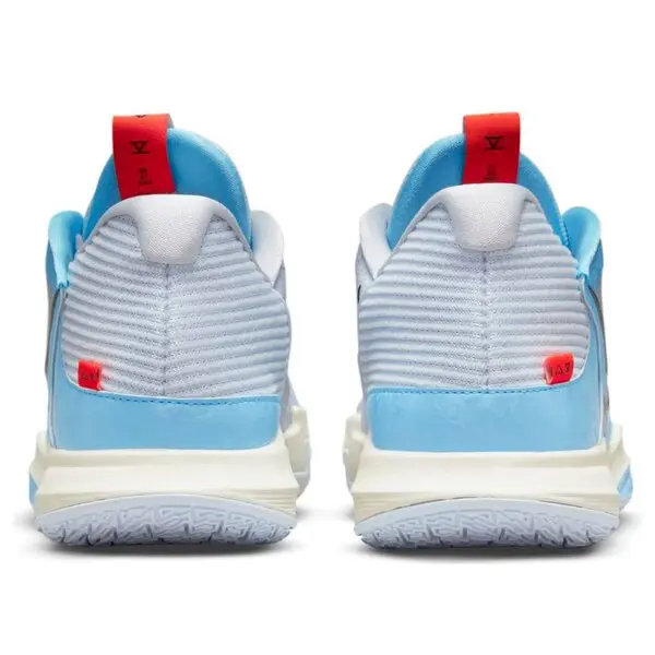 Nike Kyrie Low Basketball Sneakers - Grey/black/blue Chill