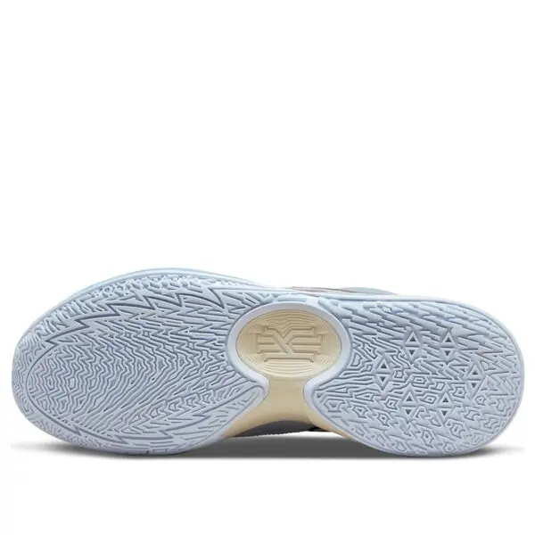 Nike Kyrie Low Basketball Sneakers - Grey/black/blue Chill
