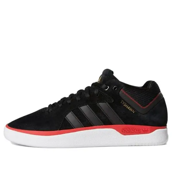 Adidas Tyshawn "black Scarlet - Black/red