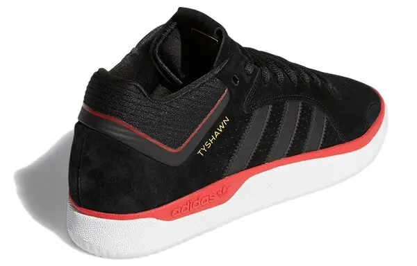 Adidas Tyshawn "black Scarlet - Black/red