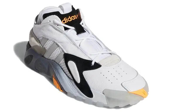 Adidas Streetball High-top Sneakers - Ftwwht/cblack/flaora