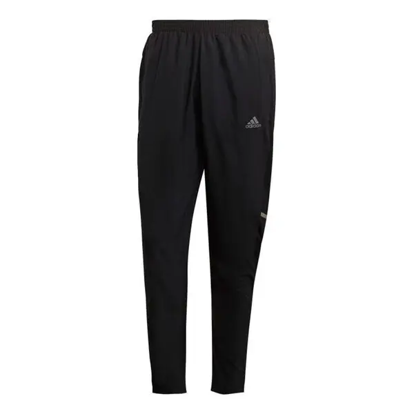 Adidas Own The Logo Running Pants - Black