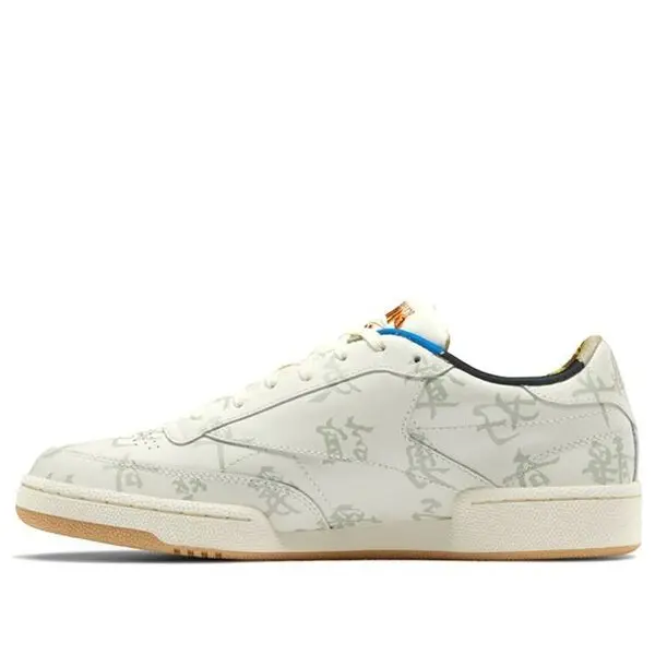 REEBOK Club C 85 'kung Fu Panda Chinese Calligraphy' Sneakers - White