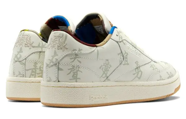 REEBOK Club C 85 'kung Fu Panda Chinese Calligraphy' Sneakers