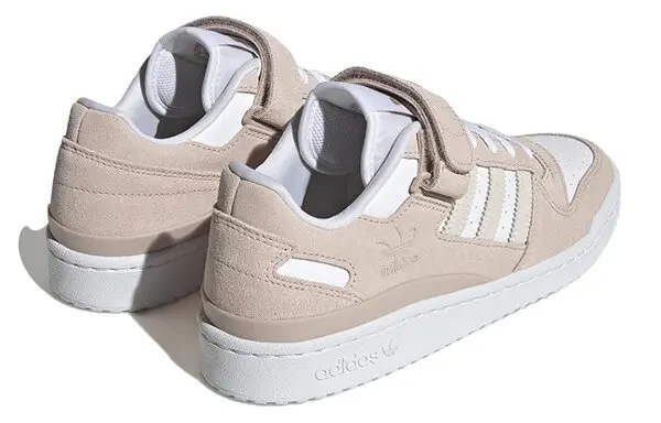 Adidas Originals Forum Low Top Sneakers - White/pink