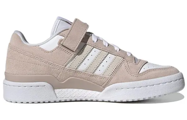 Adidas Originals Forum Low Top Sneakers - White/pink