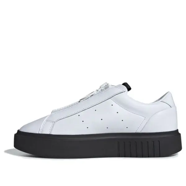 Adidas Sleek Super Zip Sneakers - Cloud White/core Black
