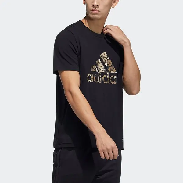 Adidas Panda Logo Short Sleeve T-shirt