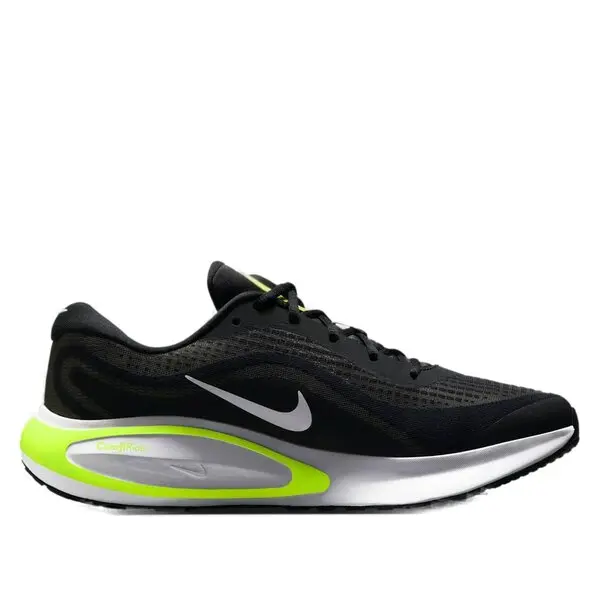 Nike Journey Run Athletic Sneakers - Black/volt/white