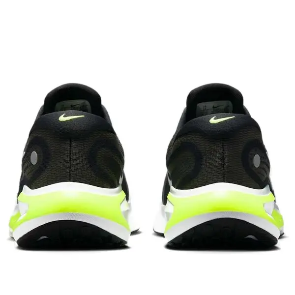 Nike Journey Run Athletic Sneakers - Black/volt/white