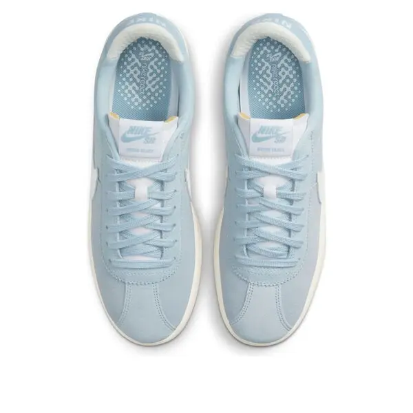 Nike Bruin React Low Top Sneakers - Blue/white