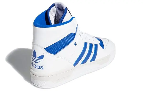 Adidas Rivalry High Top Sneakers - White/blue