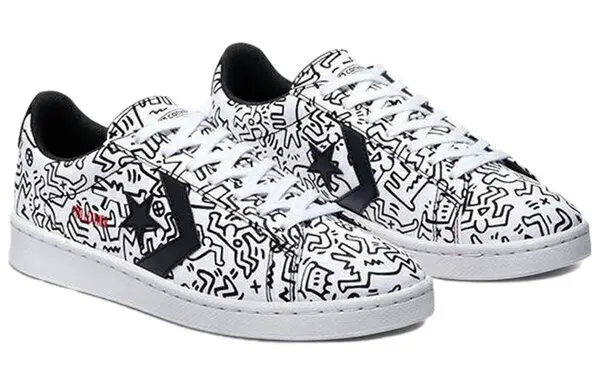 CONVERSE Keith Haring X Pro Leather Sneakers
