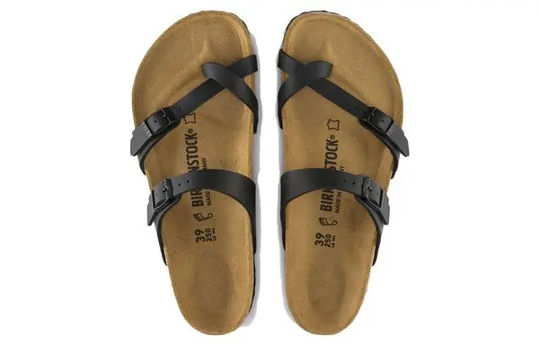 BIRKENSTOCK Mayari Birko-flor Sandals - Black