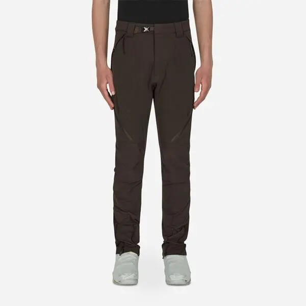 Nike X Travis Scott Zipper Pocket Straight Pants - Brown