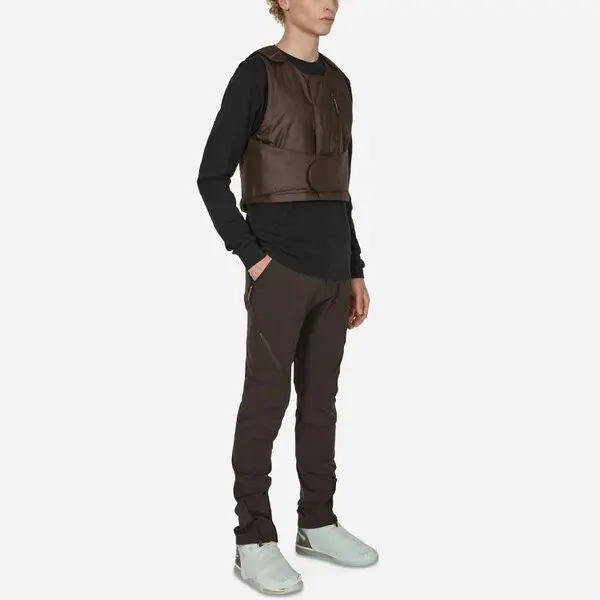 Nike X Travis Scott Zipper Pocket Straight Pants - Brown