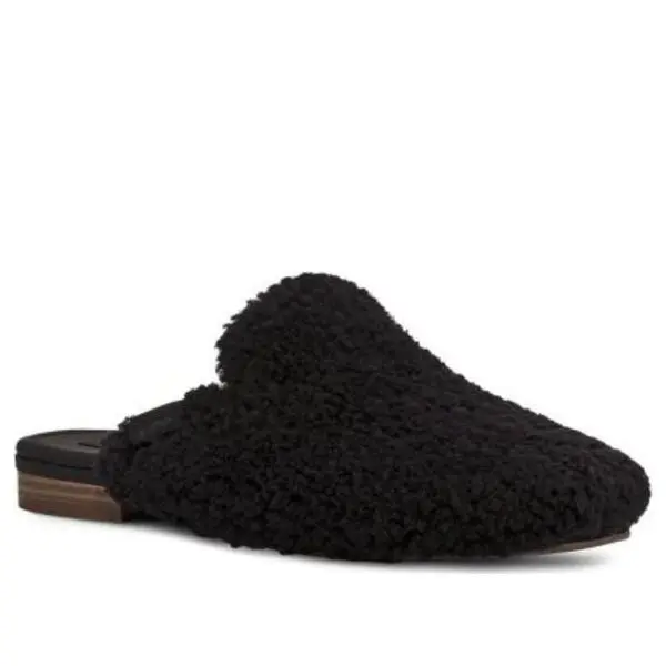 UGG Janaya Mule Textured Sheepskin Slip-on - Black