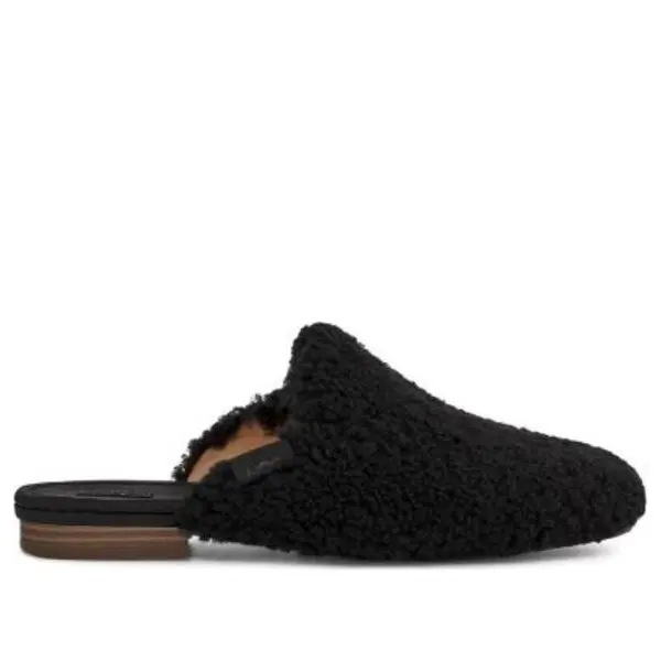 UGG Janaya Mule Textured Sheepskin Slip-on - Black