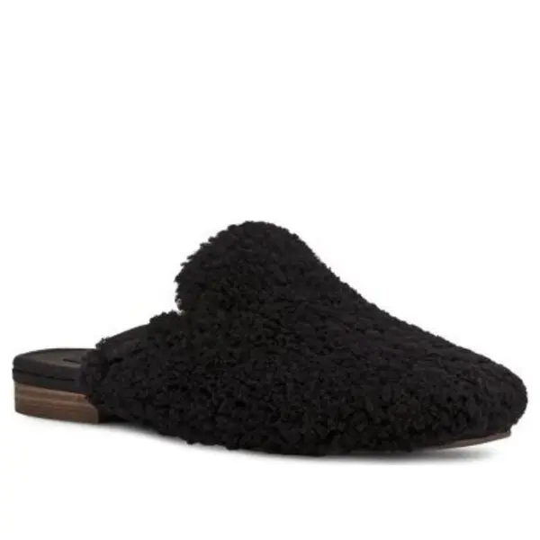 UGG Janaya Mule Textured Sheepskin Slip-on - Black
