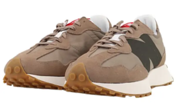NEW BALANCE 327 Sneakers - Brown/black